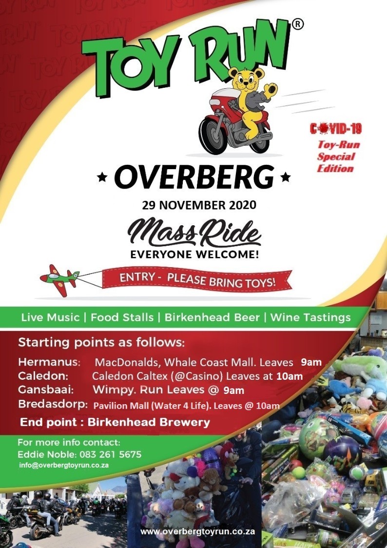 Toy Run 2020 - Overberg Toy Run